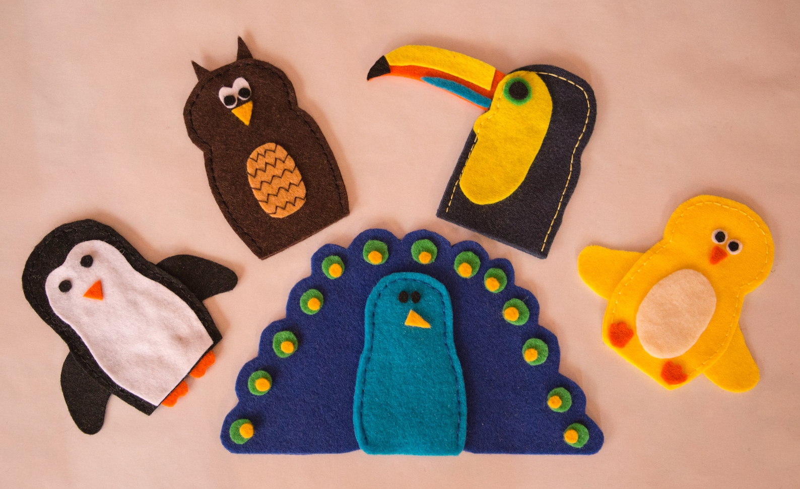 Animal Finger Puppets - Etsy