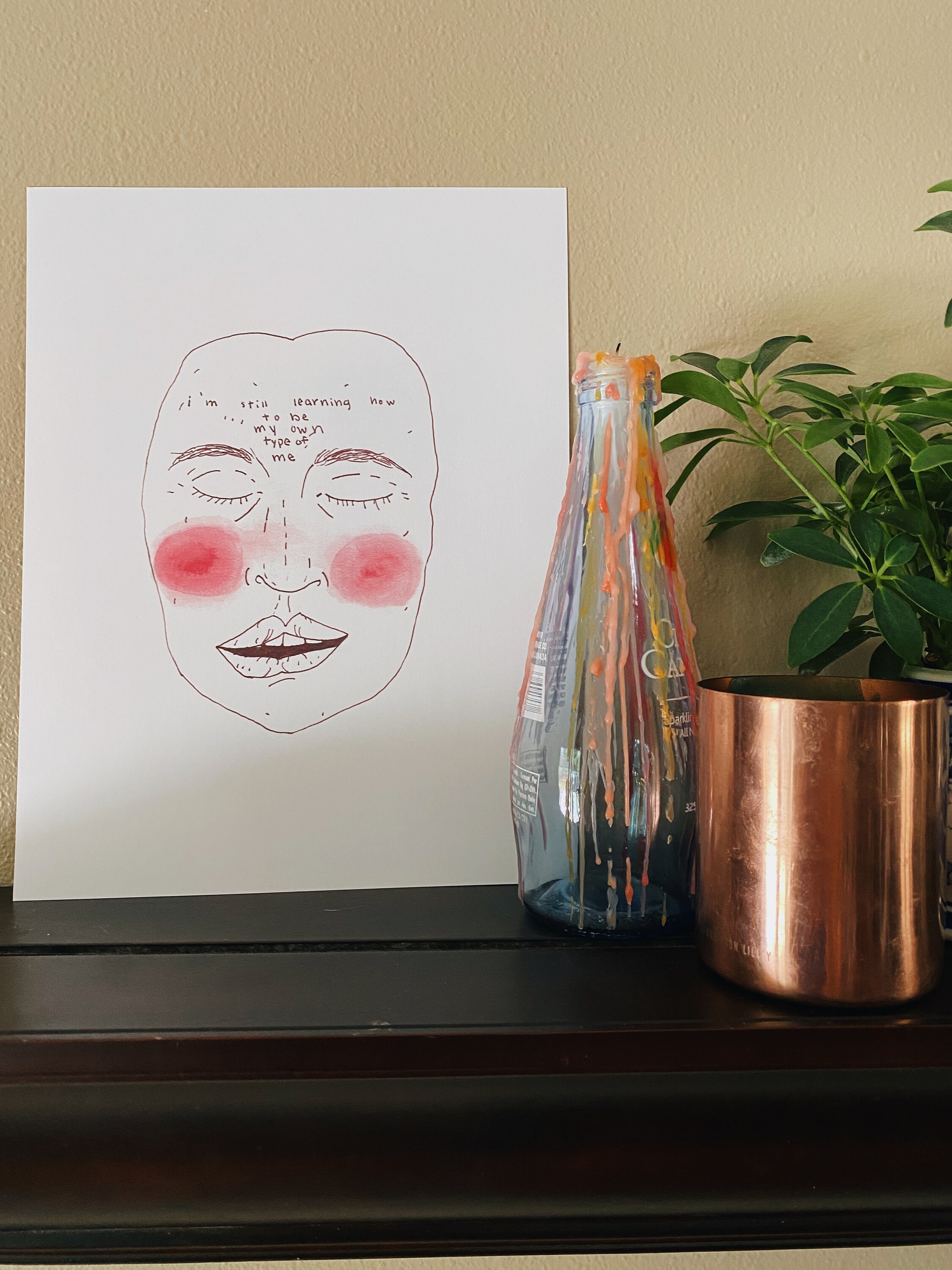 Original Art Print My Own Type of Me - Etsy