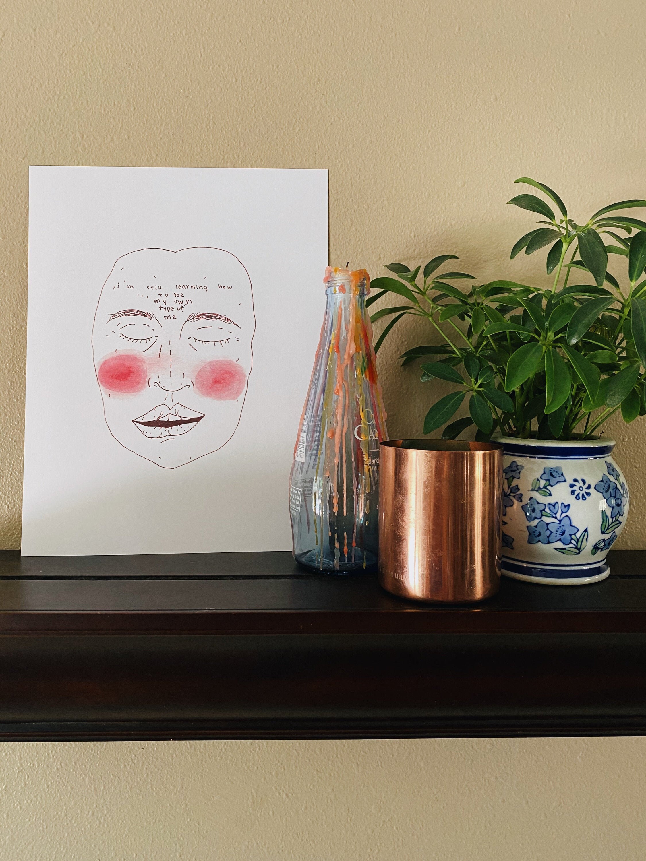 Original Art Print My Own Type of Me - Etsy