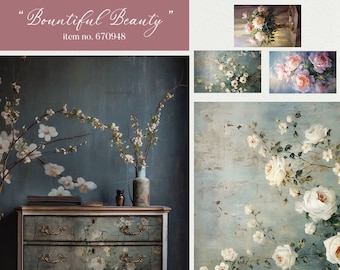 Antique Elegance Decoupage Paper Pack, Redesign With Prima 3 Sheets, 19x 30 Each Decoupage for ...