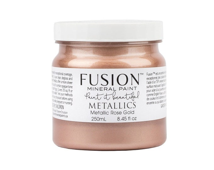 Rose Gold - Fusion Metallic Paint - Fast Shipping - Fusion Mineral ...