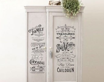 Blossom Flight Rub on Furniture Decal, Redesign With Prima Decor ...