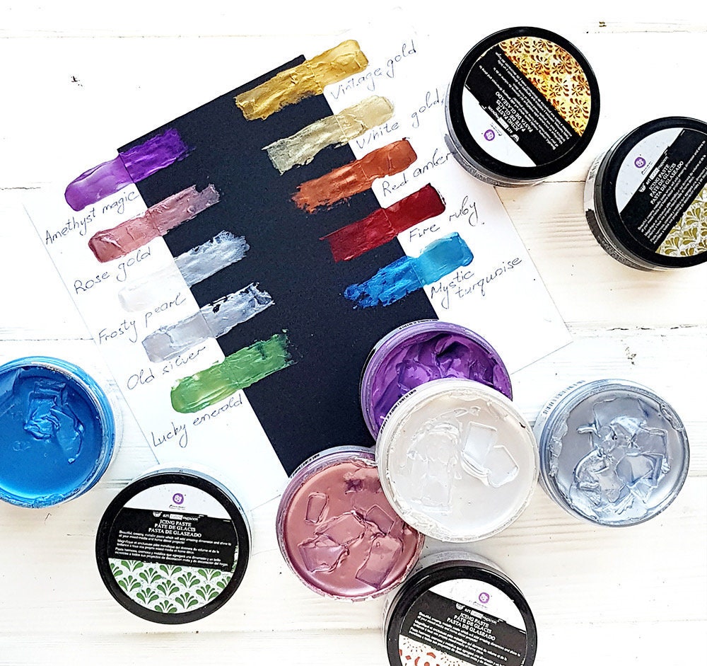 Finnabair Icing Paste - Art Extravagance Effect Paste - Redesign With ...