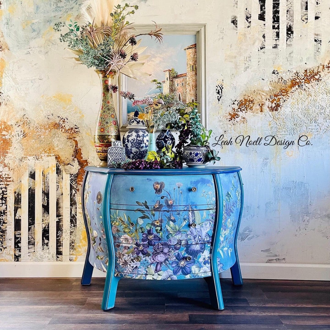 Vigorous Violet Furniture Transfer Redesign With Prima Decor Transfer ...