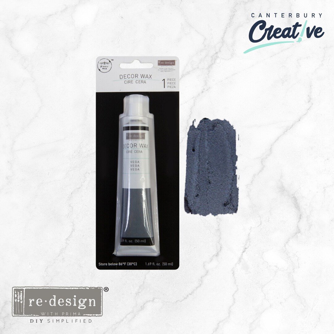 Vega (graphite) Decor Wax by Redesign With Prima I Colored Wax for ...
