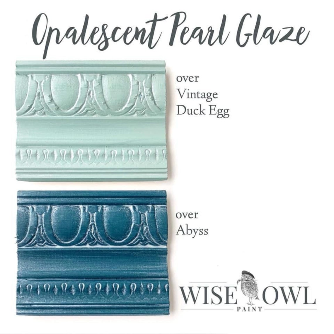 Opalescent Pearl Glaze Wise Owl Paint Furniture and - Etsy