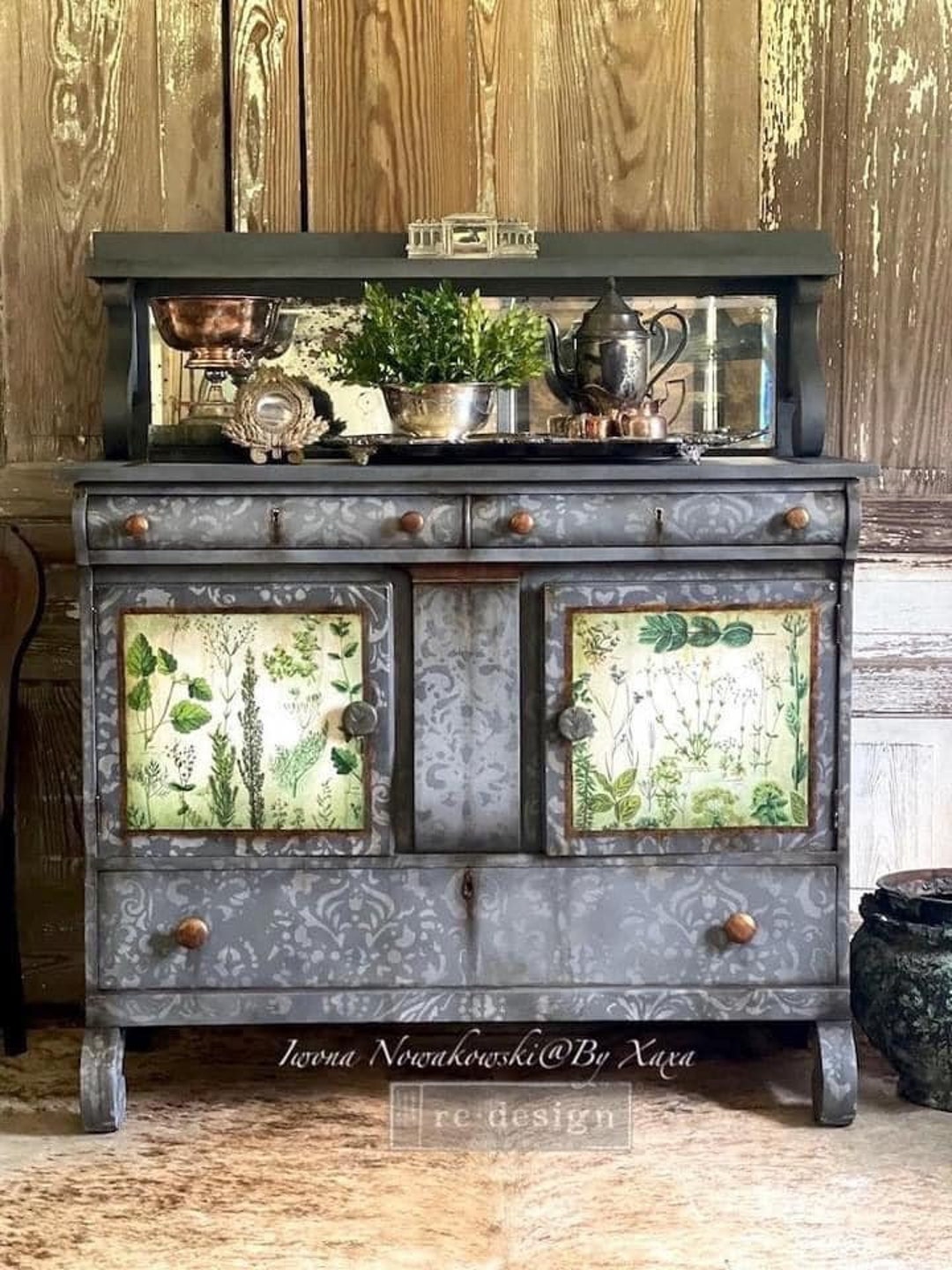 Greenery Decoupage Paper Redesign With Prima Decor Tissue 19x 30 Sheet ...
