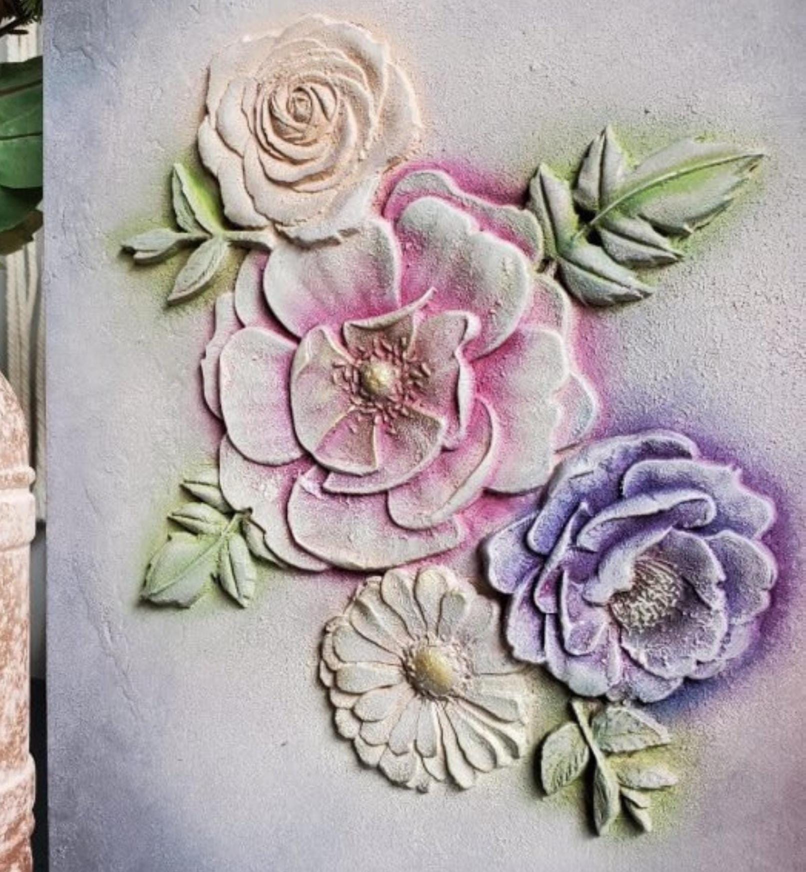 In Bloom Furniture Decor Mould, Silicone Molds 5"x8" Molds for Resin ...