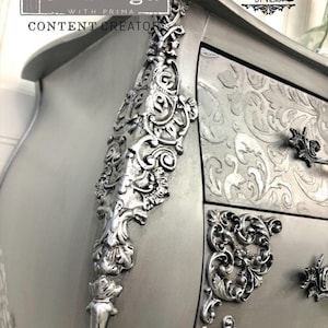 Golden Emblem Decor Mould, Redesign With Prima 5x 8 Molds for Clay - Etsy