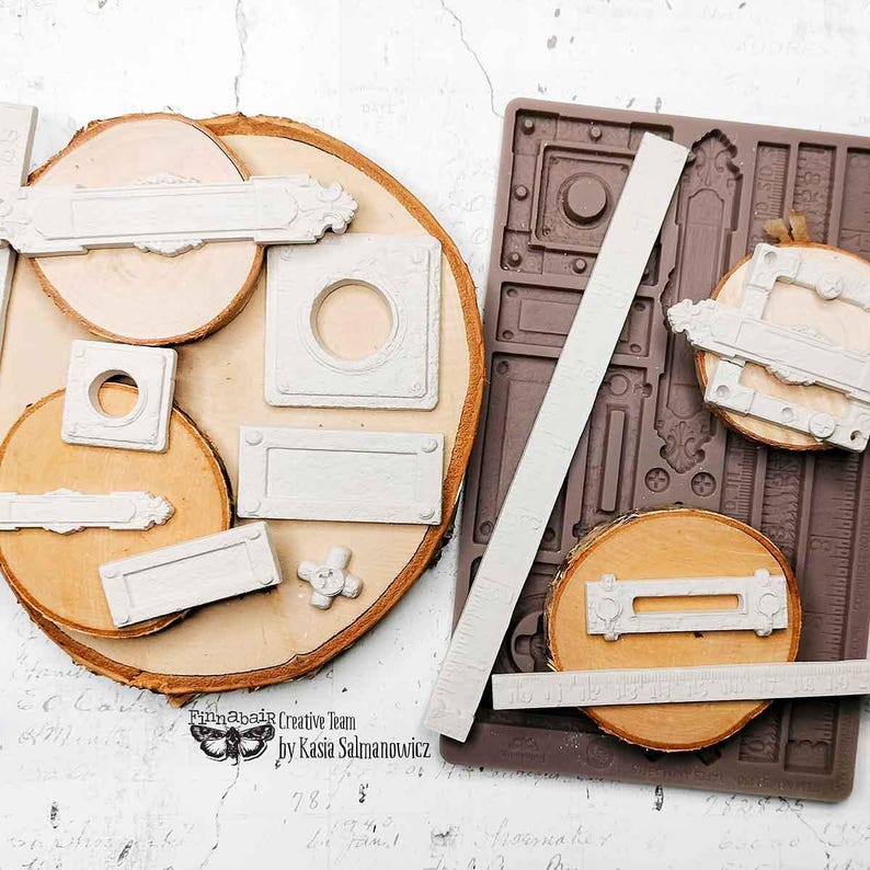 Tapes & Labels Silicone Molds - Redesign With Prima Decor Mould 5"x 8 ...
