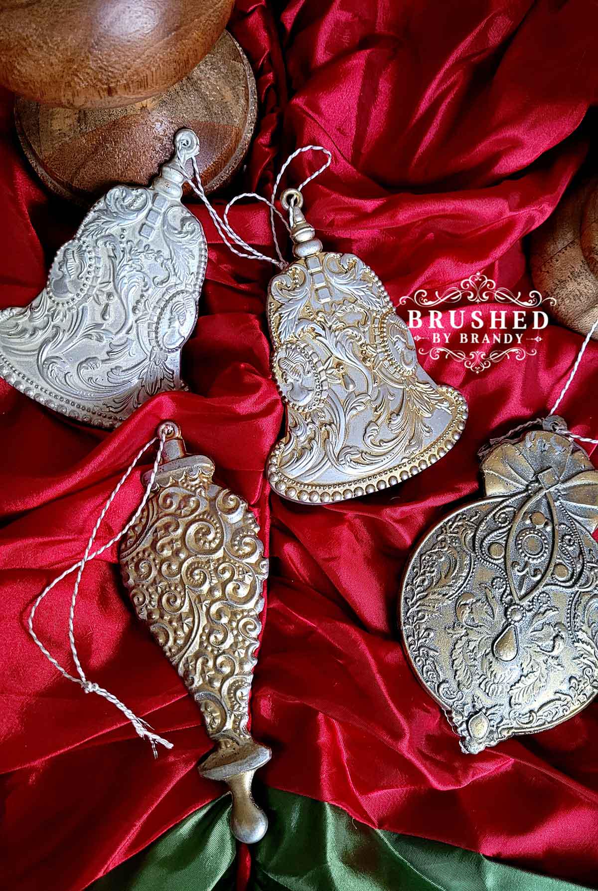Holiday Silicone Mold - Silver Bells & Victorian Adornments - Redesign ...