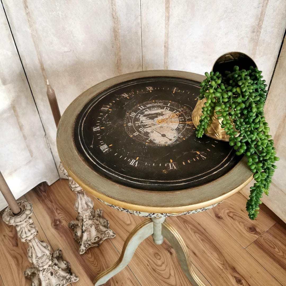 Vintage Clocks Furniture Transfer, Redesign With Prima Middy Transfer ...