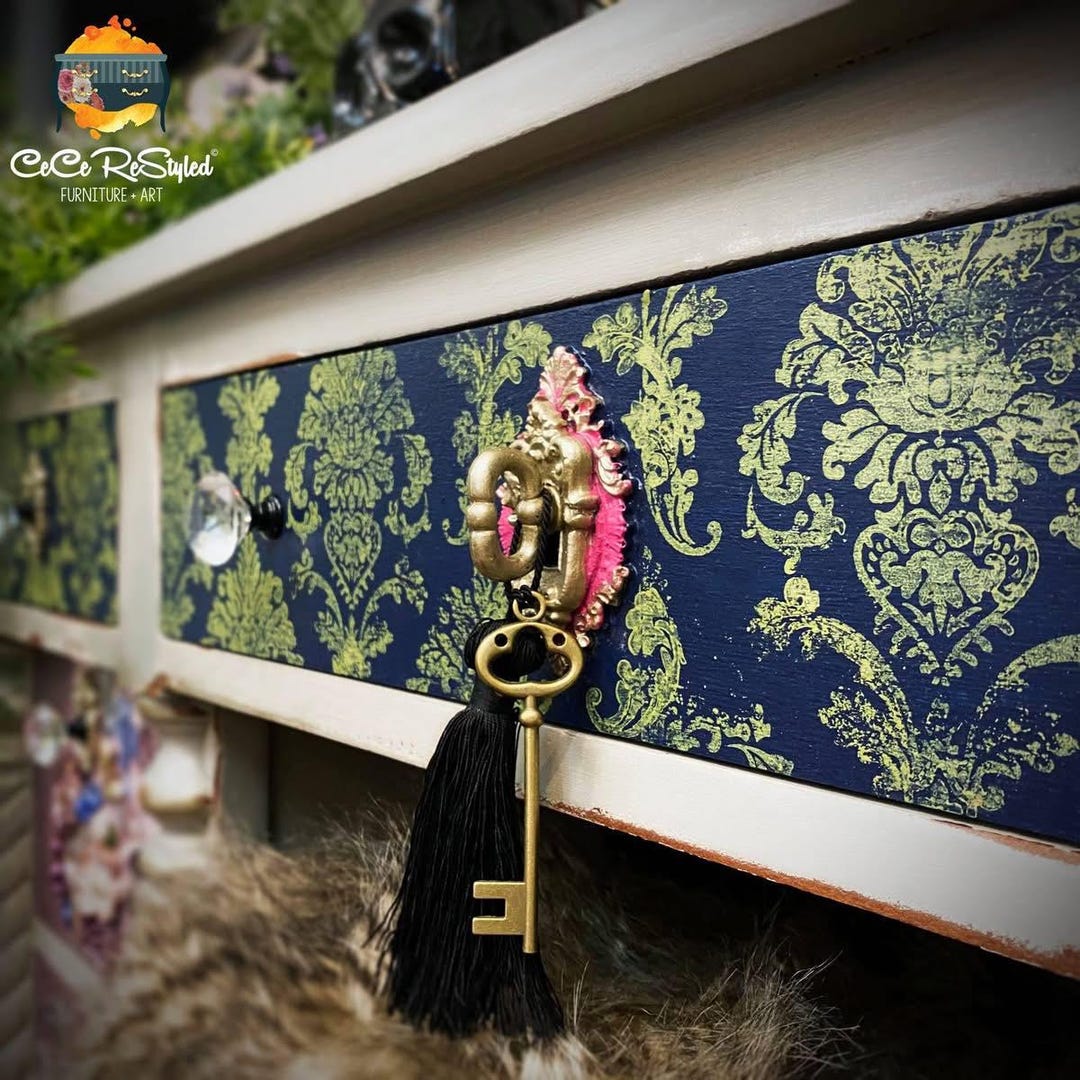 Imperial Crackle Decor Stamps by Redesign With Prima - Clearly Aligned ...