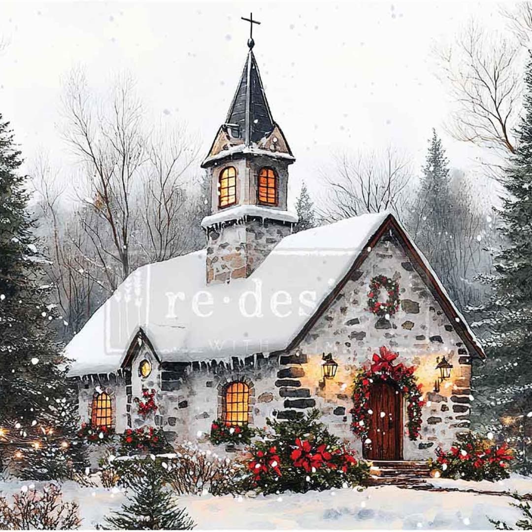 Cozy Barn Blessings A4 Decoupage Paper | Small Redesign With Prima ...