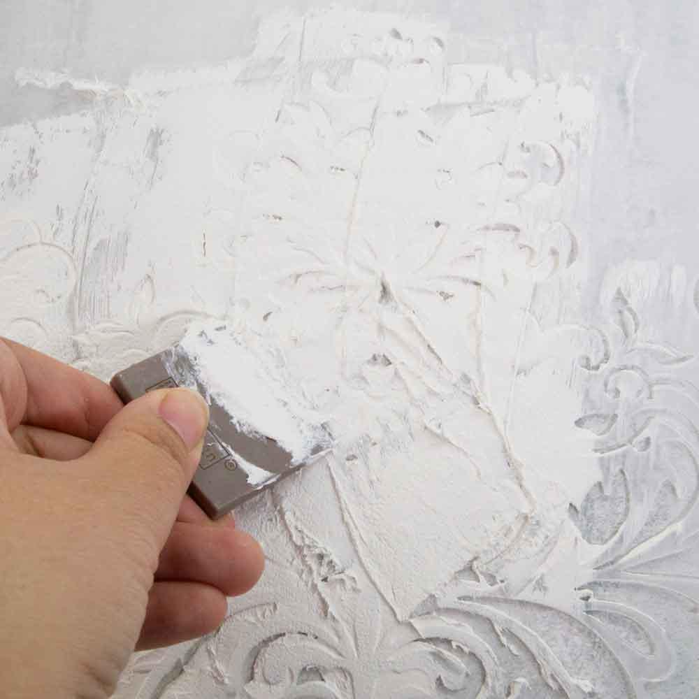 3D Stencil Fiber Paste - Redesign With Prima - Texture Paste - 16.9oz ...
