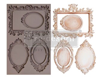 Frost Spark Silicone Mold Redesign With Prima Decor Mould 5x10 ...