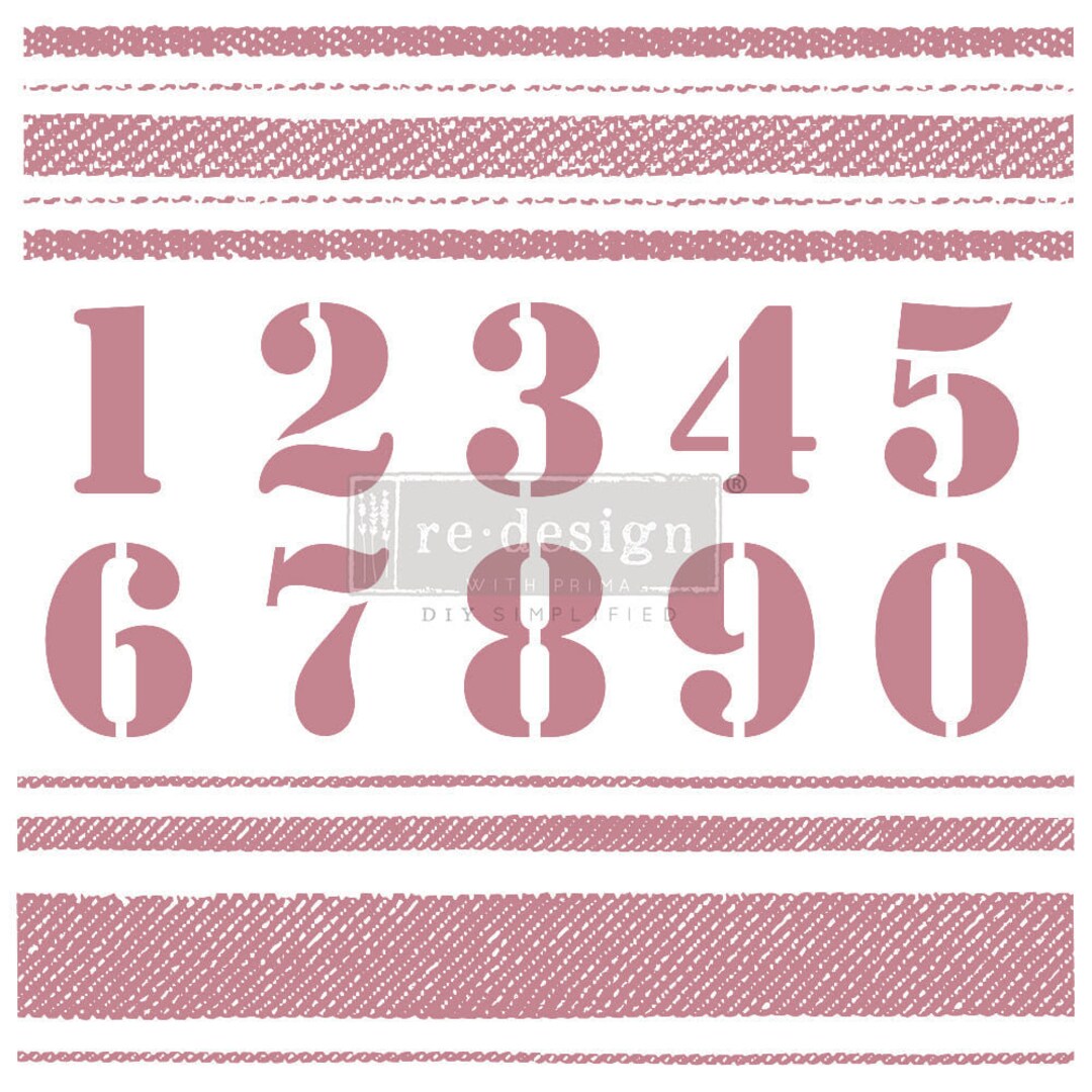 Stripes - Clearly Aligned Stamps (12" X 12", 12 Pcs) - Redesign With ...
