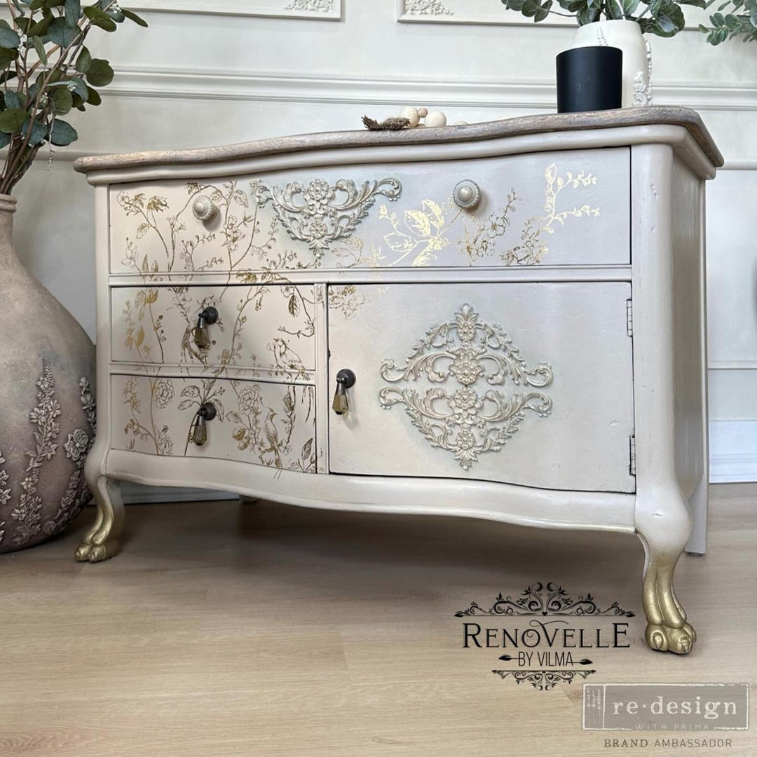 Salon Des Glaces Silicone Mold - Redesign With Prima Decor Mould 5"x10 ...