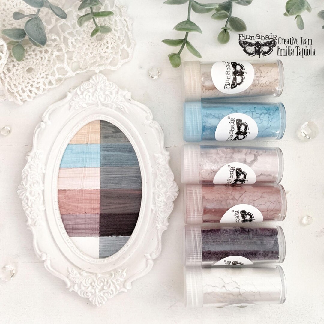 Pearls & Crystals Mica Powder Set - Finnabair Art Ingredients ...