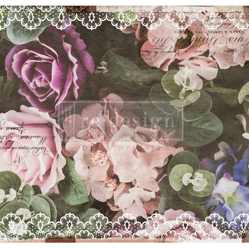 Re-design With Prima Decoupage Decor Tissue Paper - Etsy