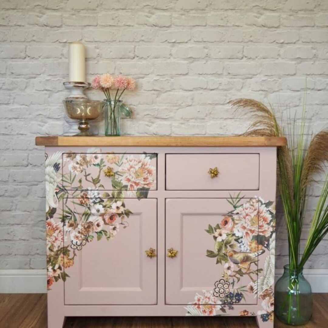 Elegance & Flowers Redesign With Prima Decor Transfer, Rub on Furniture ...