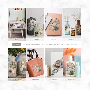 Blossom Botanica Furniture Transfer, Redesign With Prima Decor Transfer ...