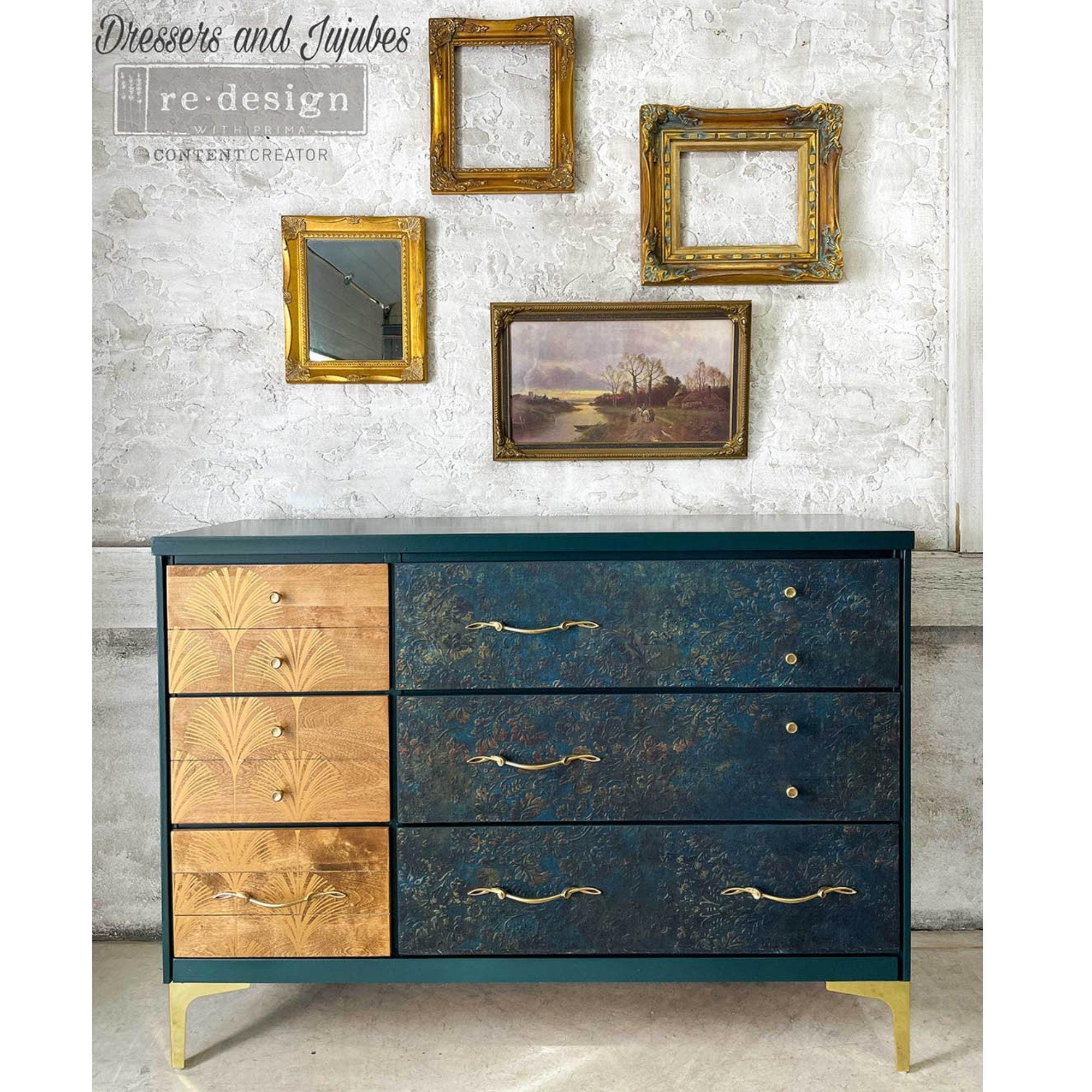 Aged Patina Fiber Paper | Large A1 Decoupage | Redesign With Prima 23.4 ...