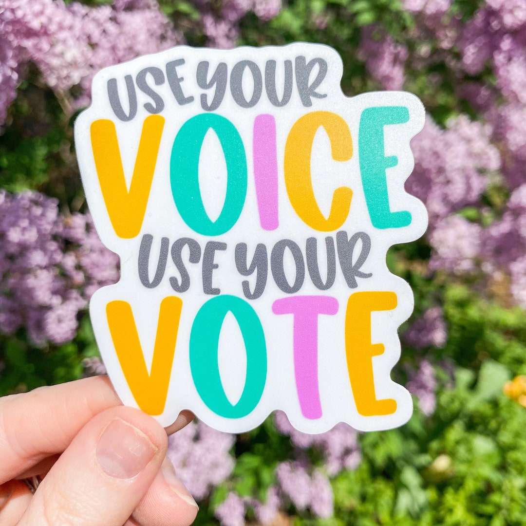 Voting Sticker - Etsy
