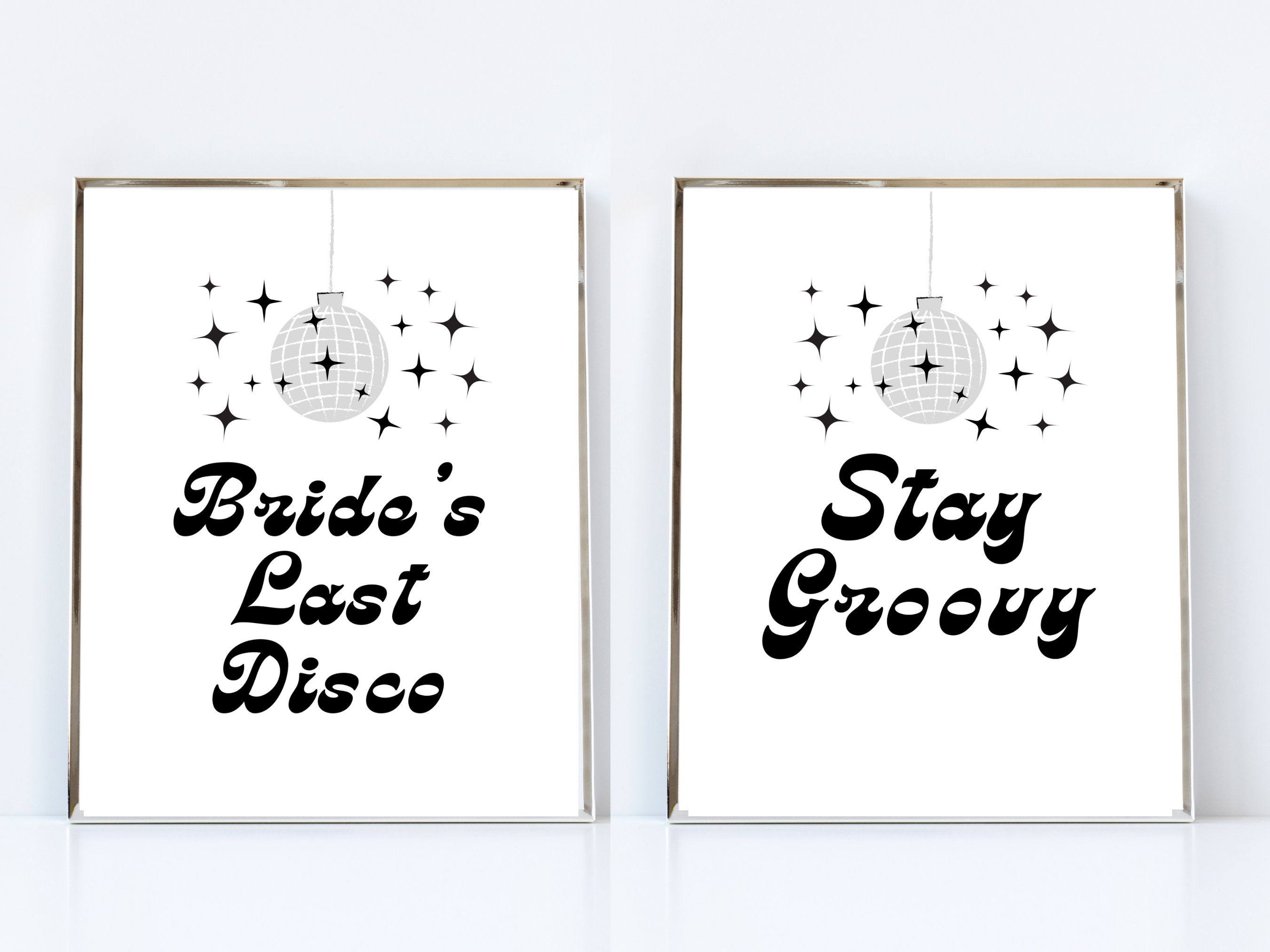 70s Themed Disco Bundle, Sign, Bachelorette Decoration Sign, Hen Party ...