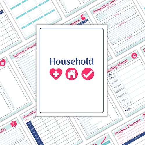 Home Management Binder Printable - Etsy