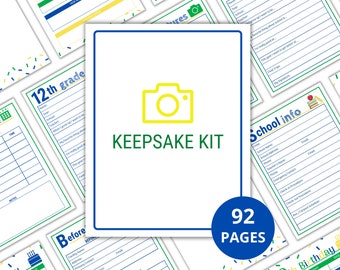 School Memory Kit - Etsy