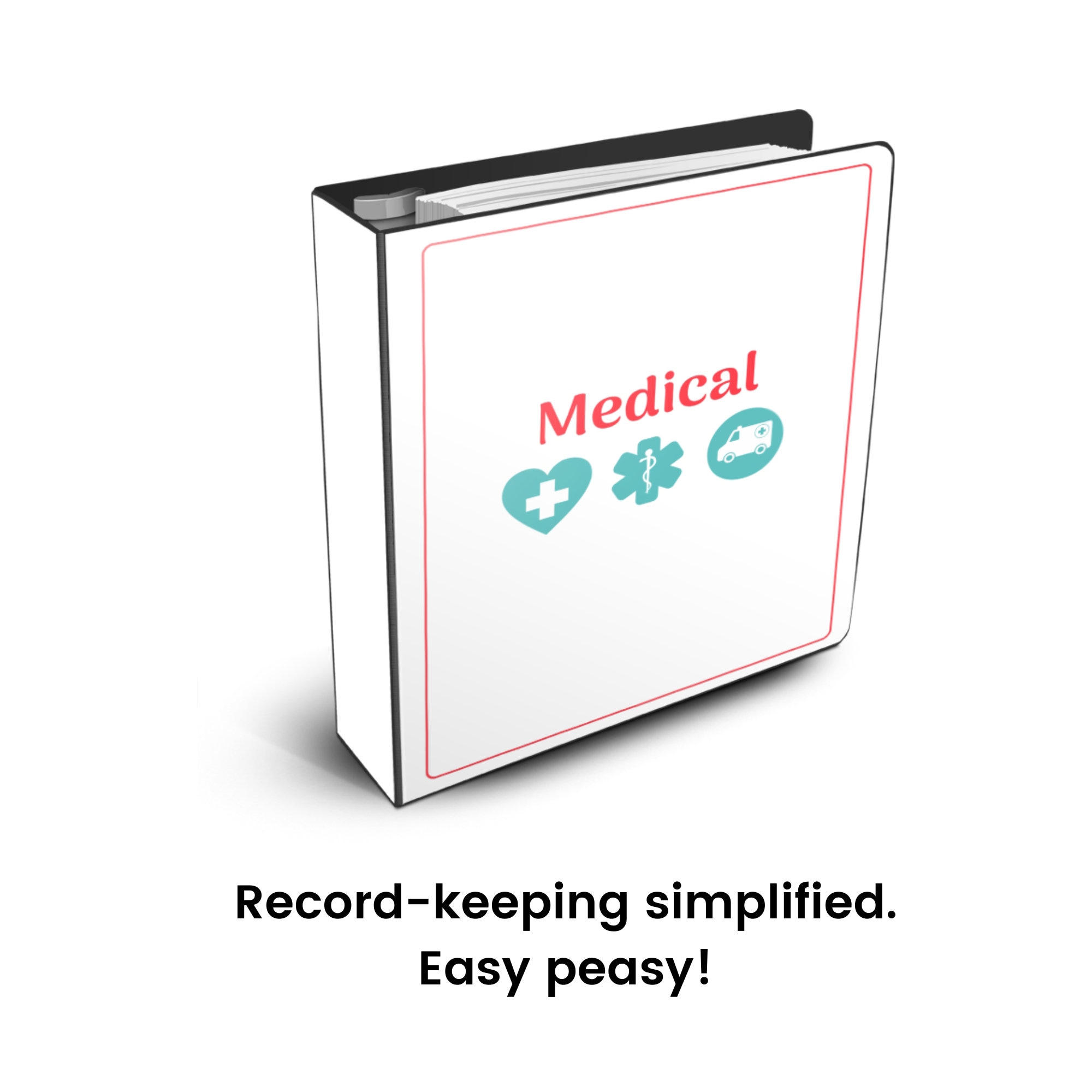 Medical Binder Printable Planner for Medical Records Medical ...