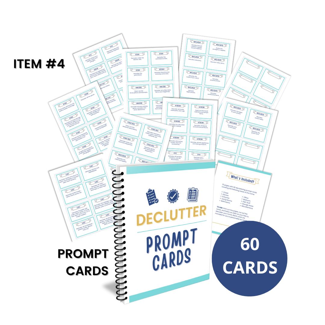 Decluttered Home Toolkit | De Clutter Guide | Decluttering Planner ...