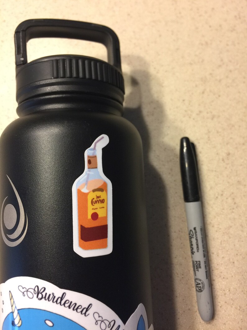 Tequila Jose Cuervo With a Straw Sticker Decal - Etsy