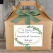 Kid's Wedding Activity Box Minimalist Geometric Personalized Gable Box ...