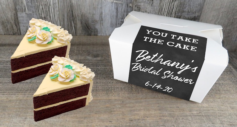 Cake Boxes Personalized Wedding Cake Take Out Boxes - Etsy