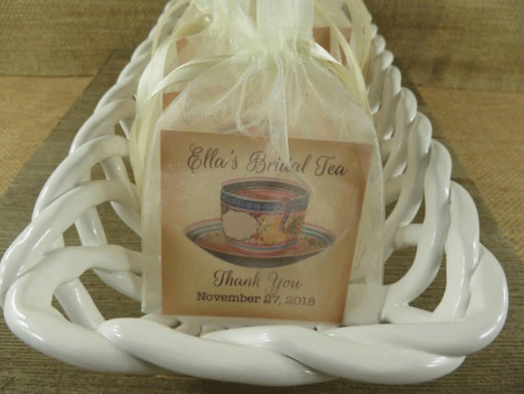 Tea Favors Personalized & Fully Assembled ANY OCCASION - Etsy