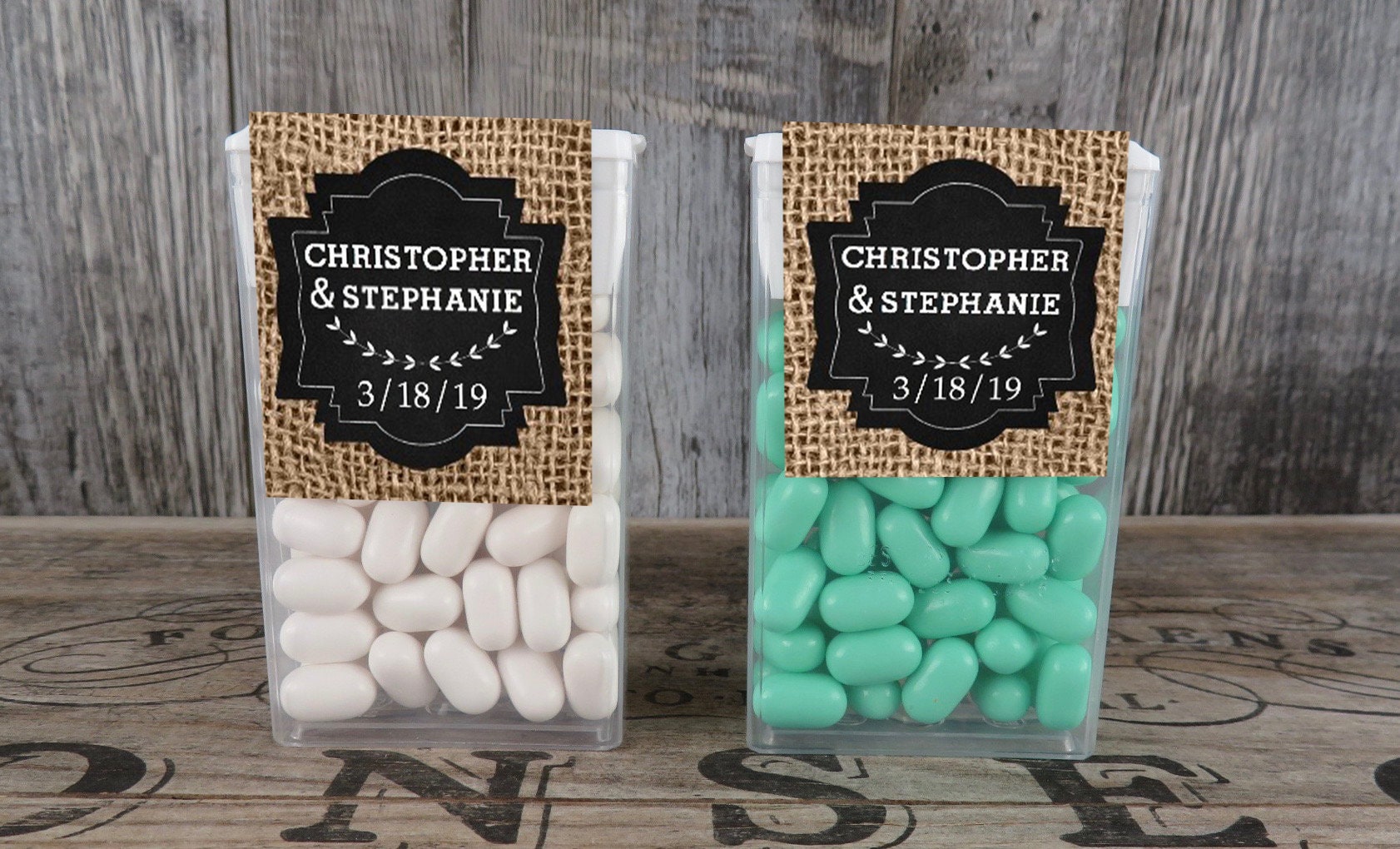 Personalized Mint Favor Stickers Mint Favor Labels Mint to | Etsy