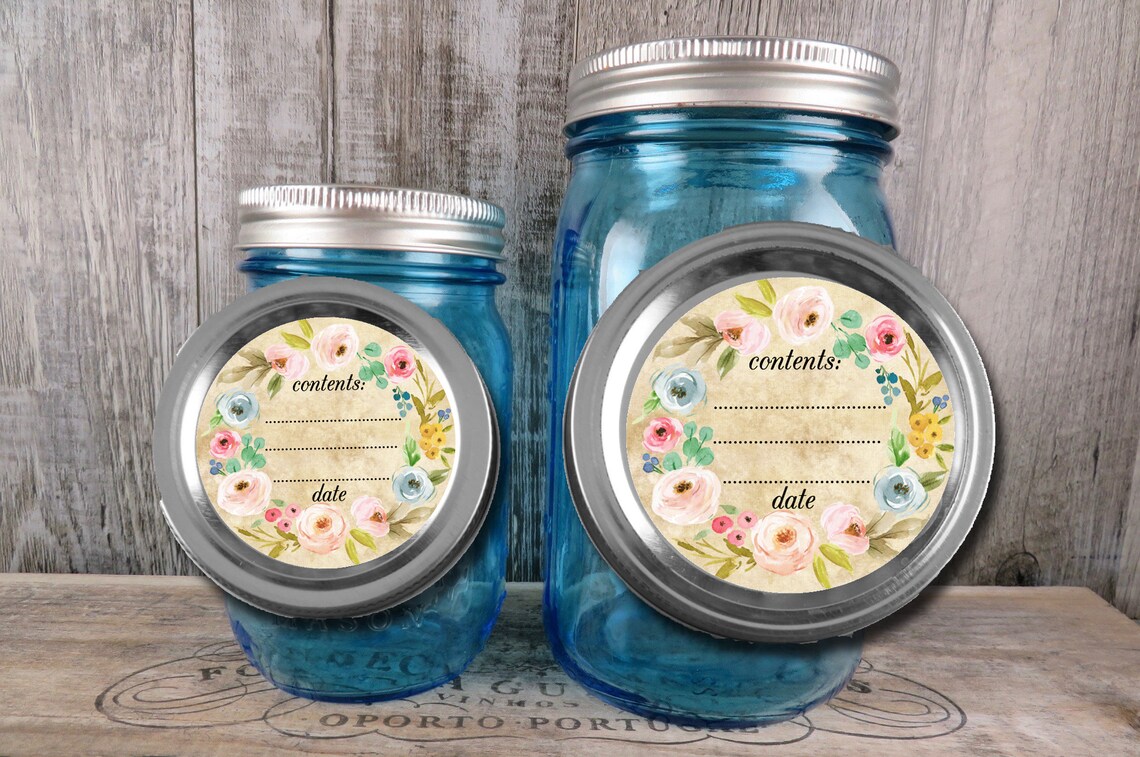 Canning Labels Canning Stickers Mason Jar Stickers - Etsy