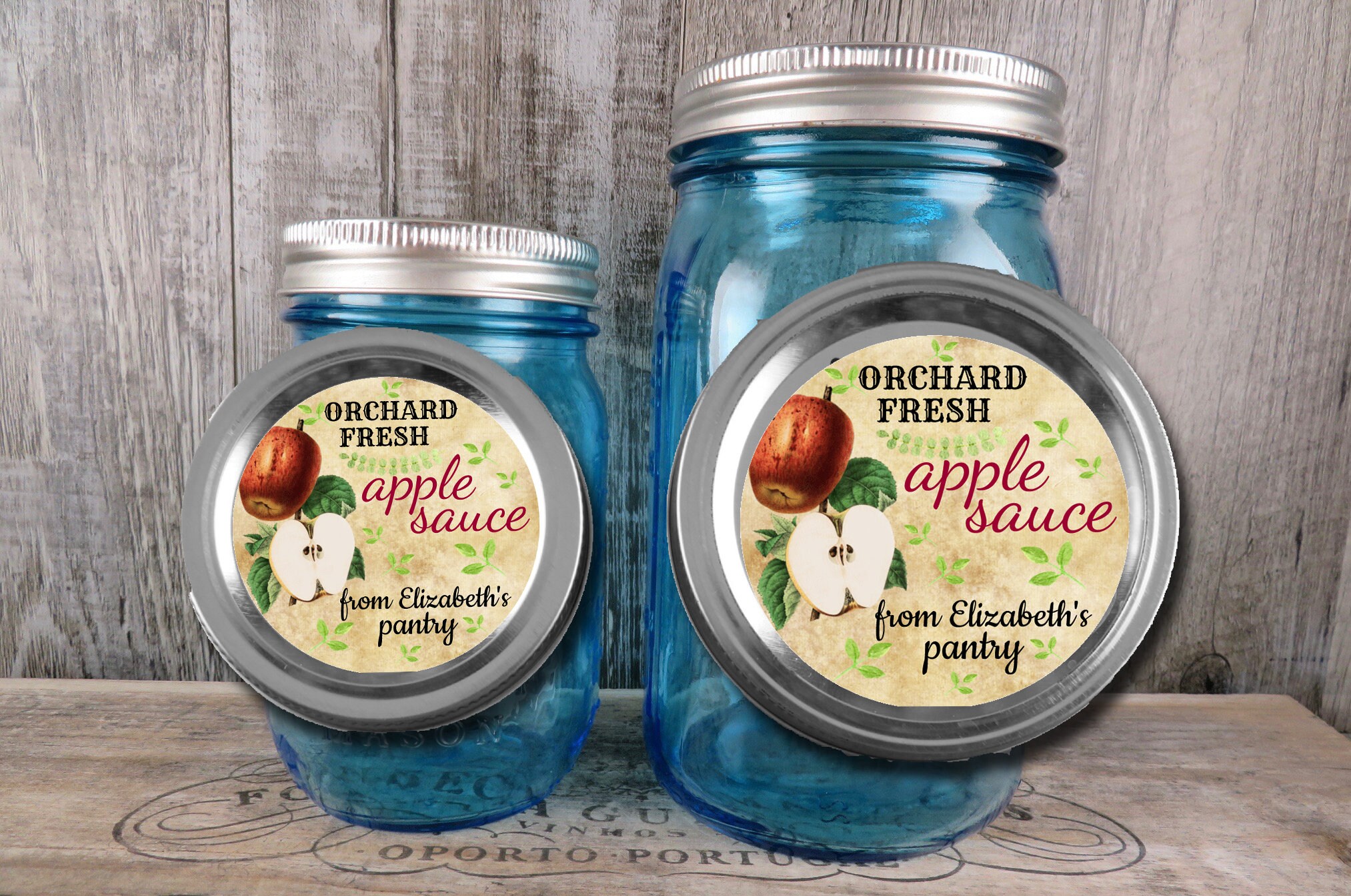 Personalized Canning Labels Apple Canning Stickers Mason | Etsy