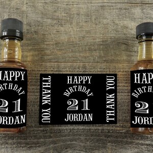 Personalized Mini Liquor Labels Waterproof Custom Favor Labels Liquor ...