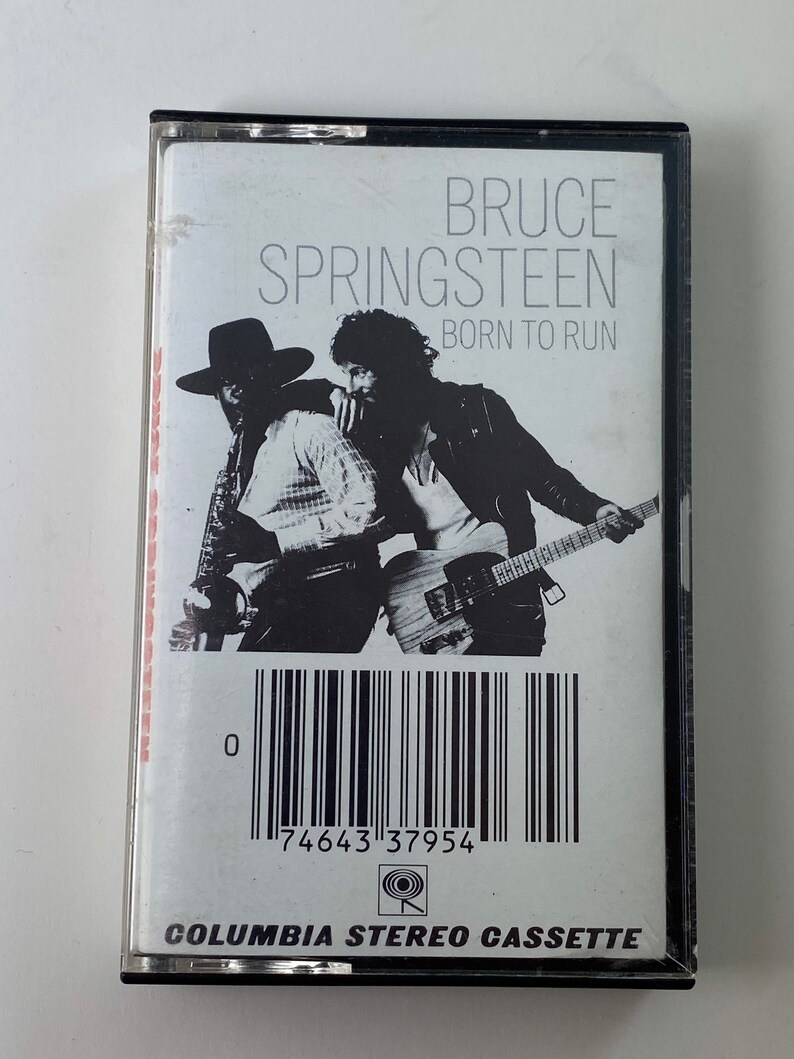 Vintage Bruce Springsteen Audio Cassette 1975 Born to Run - Etsy