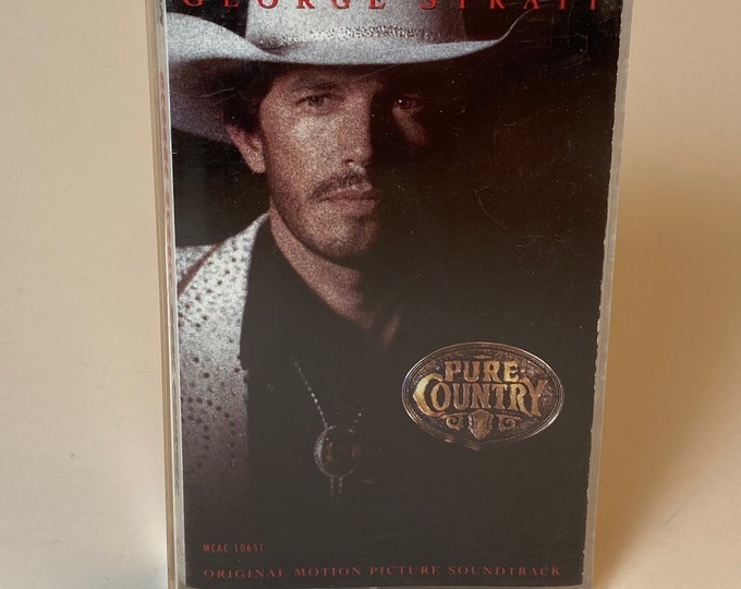 Pure Country Soundtrack George Strait cassette Tape 1992 - Etsy