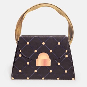 Purse Party Favor Gift Boxes Printable PDF Instant - Etsy