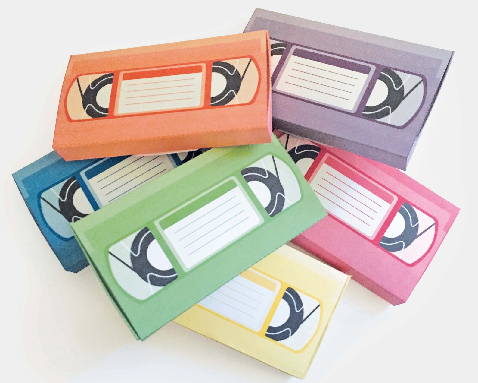 Retro VHS Tapes Gift Card Holders Party Favor Gift Boxes - Etsy
