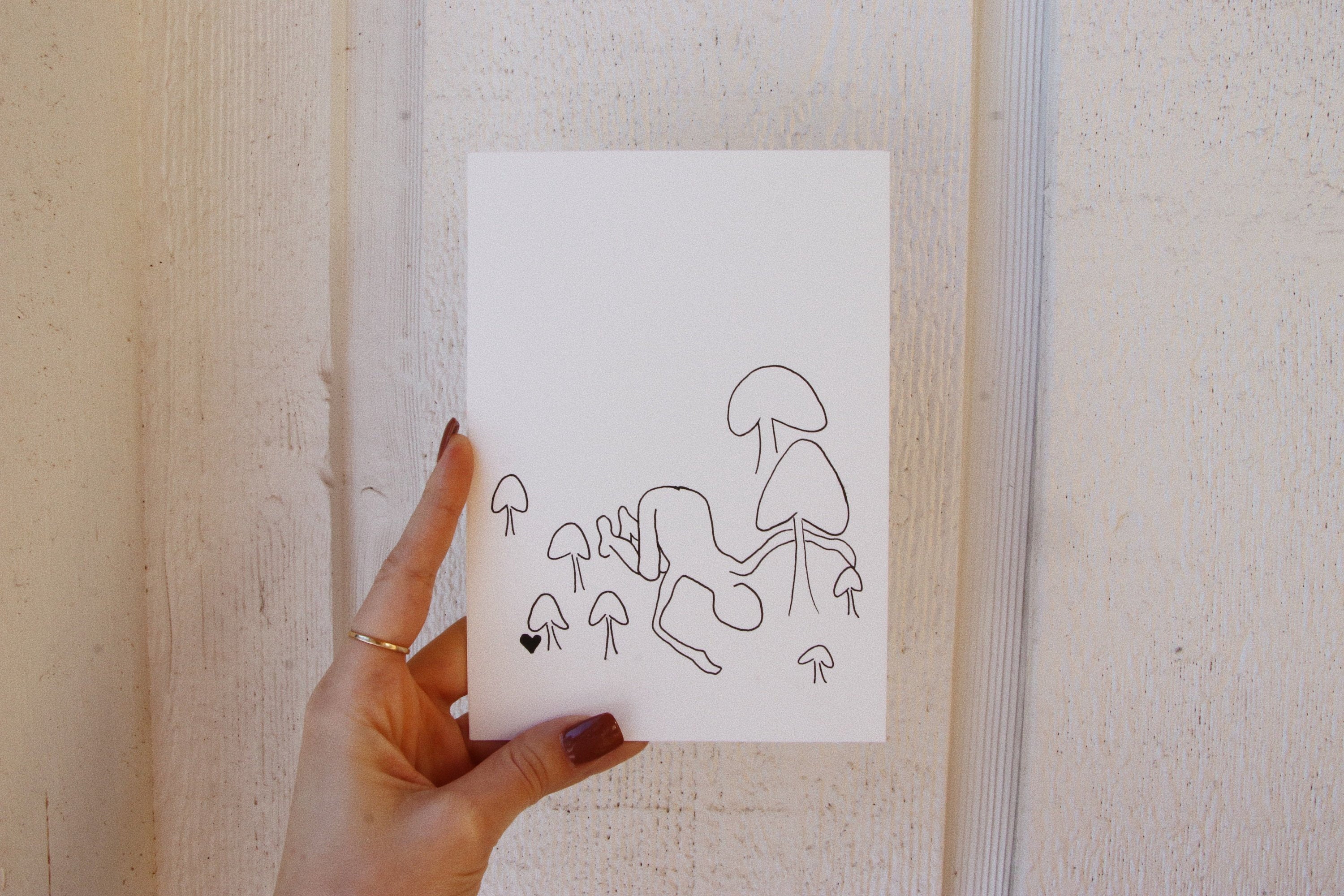 Lost Something mini Print Figure Drawing Love - Etsy