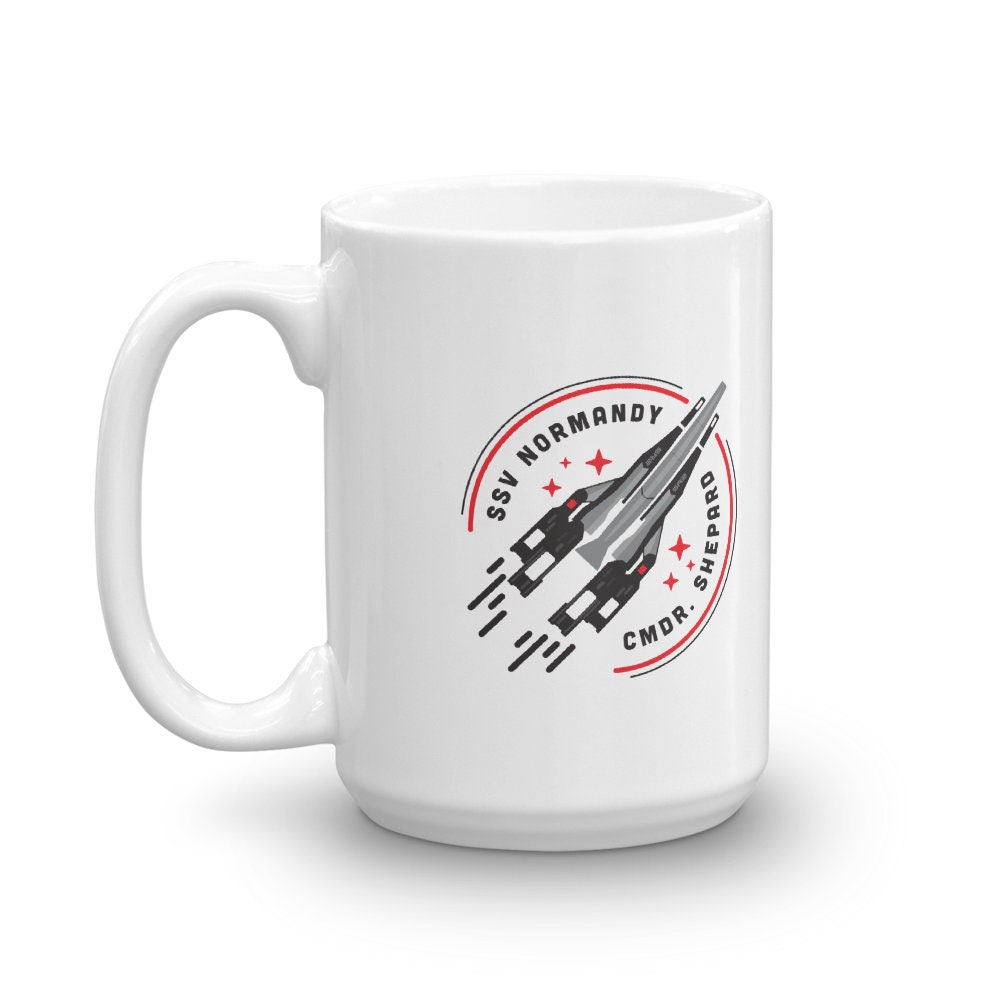 SSV Normandy / Commander Shepard Mass Effect Inspired Mug | Etsy