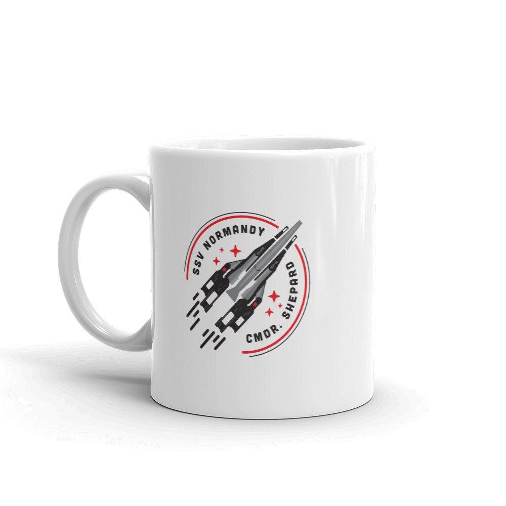 SSV Normandy / Commander Shepard Mass Effect Inspired Mug | Etsy