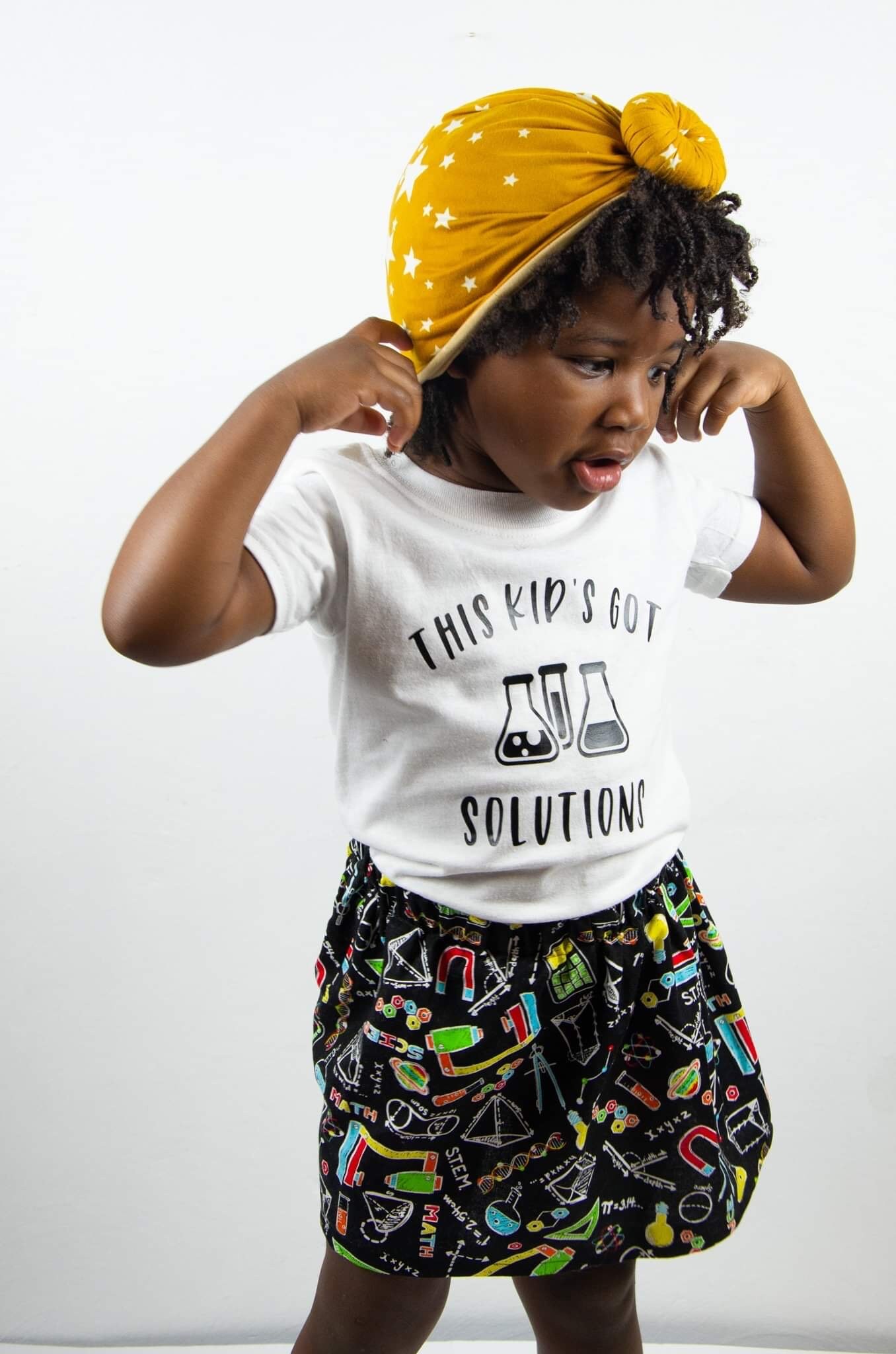 STEM Skirt Stem Clothes for Girls Science Skirt DNA Skirt - Etsy