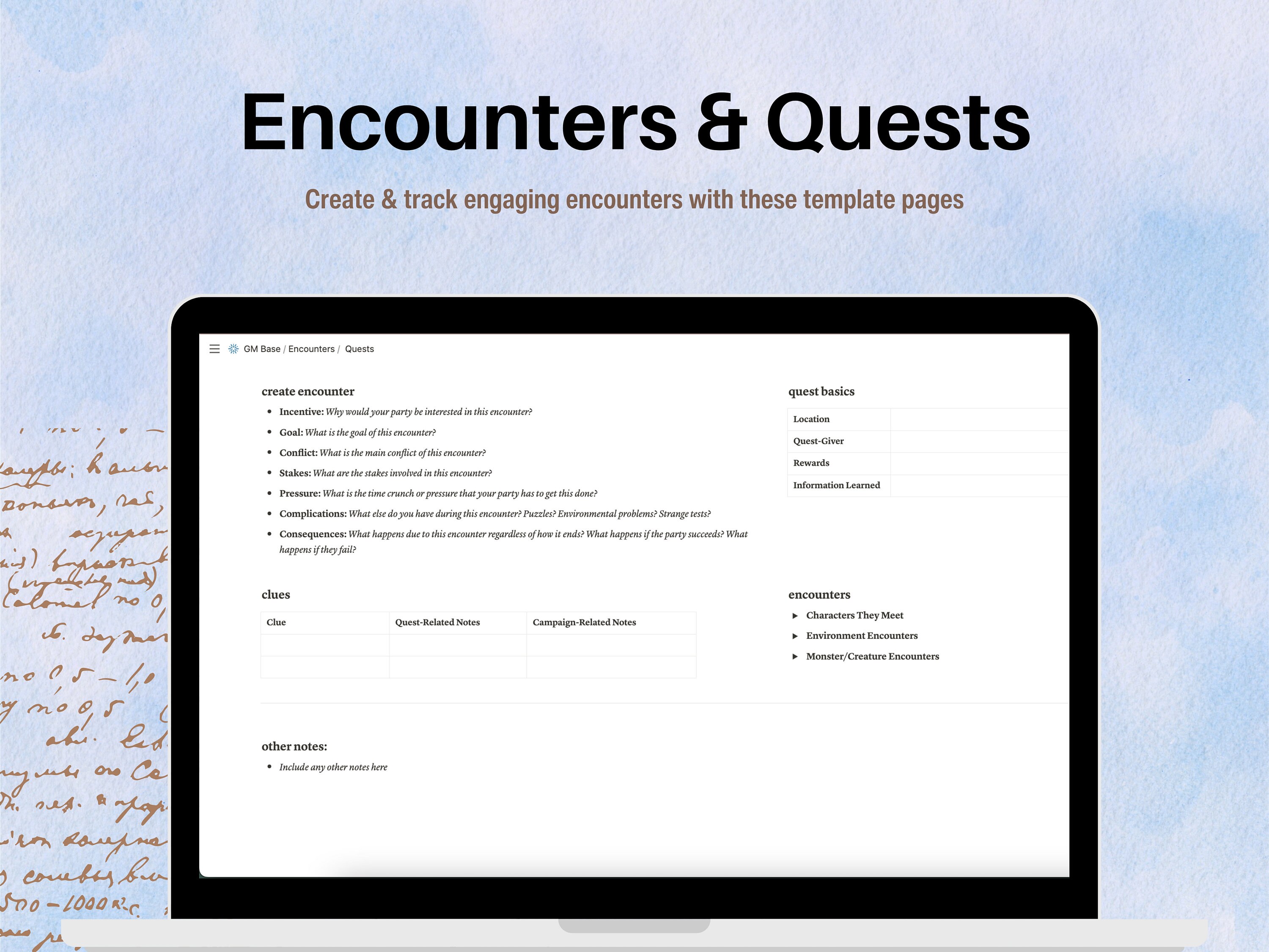 Ultimate DM Planner (notion Template) - Etsy